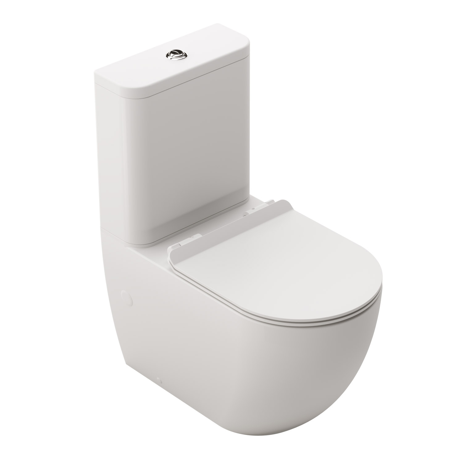 Inodoro Moderno Con Salida Dual Verona Mate | Baños de Autor